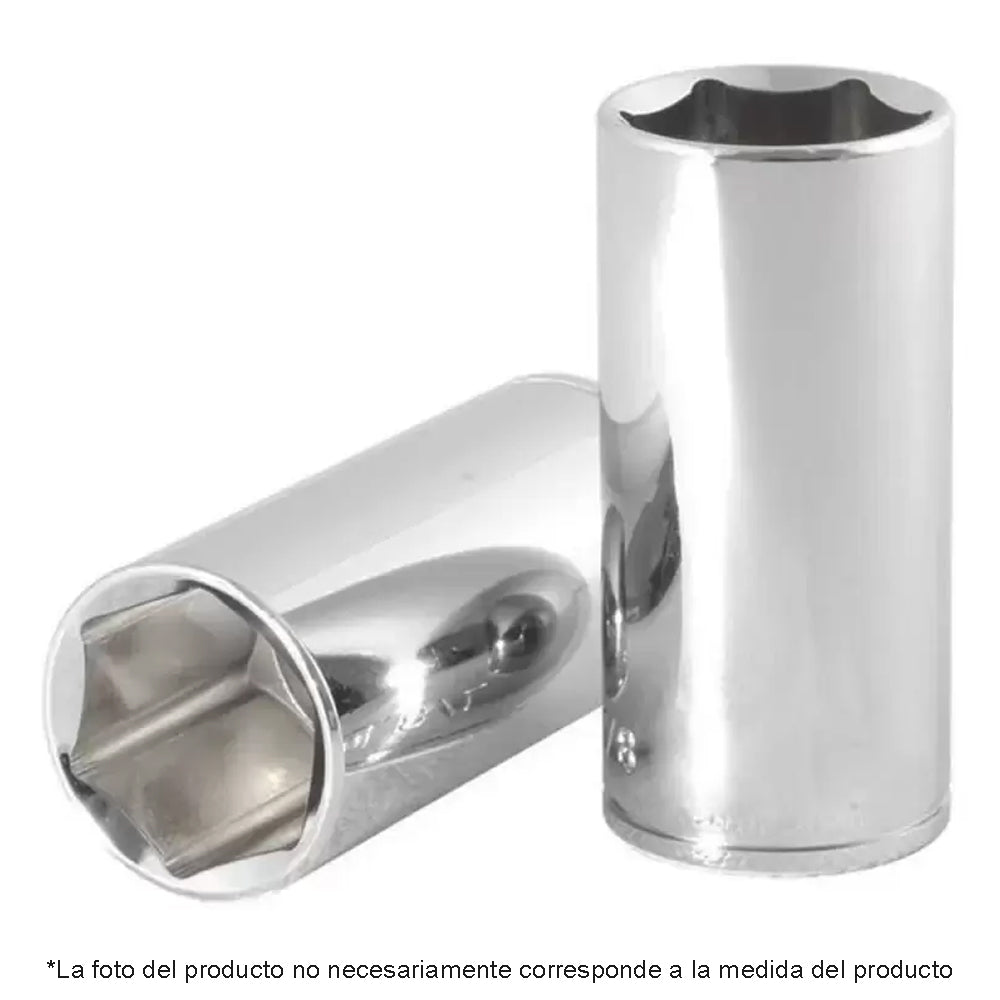 DADO TUBULAR HEXAGONAL 3/8"x 19MM – Ferropolis PERU