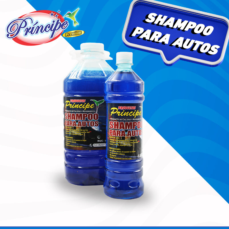 SHAMPOO P/AUTO 460ml "PRINCIPE" – Ferropolis PERU