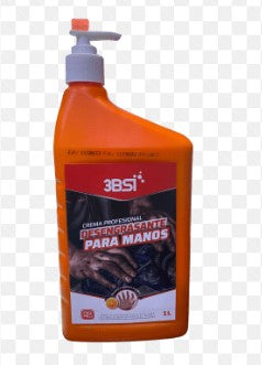 CREMA DESENGRASANTE PROFESIONAL PARA MANOS "3BSI" 1LT – Ferropolis PERU