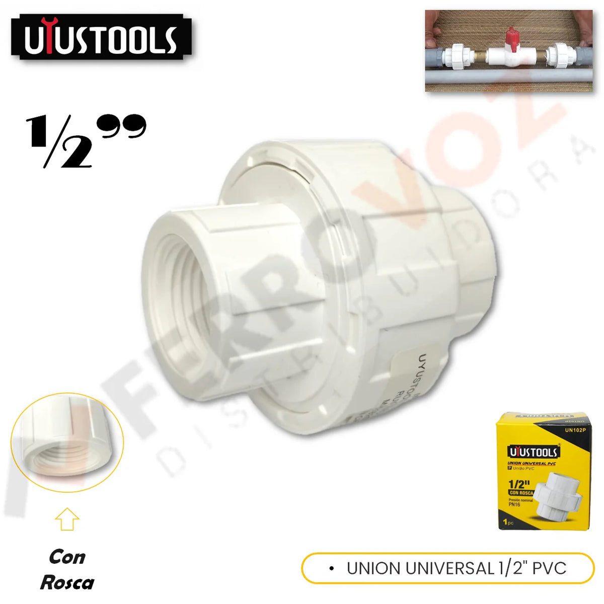 UNION UNIVERSAL 1/2 CR "UYUSTOOL" – Ferropolis PERU