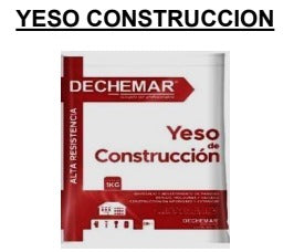 YESO CONSTRUCCION "DCHEMAR" 18 KG – Ferropolis PERU