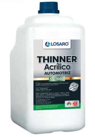Thinner Acrílico Automotriz SS 1000 - LOSARO – Ferropolis PERU