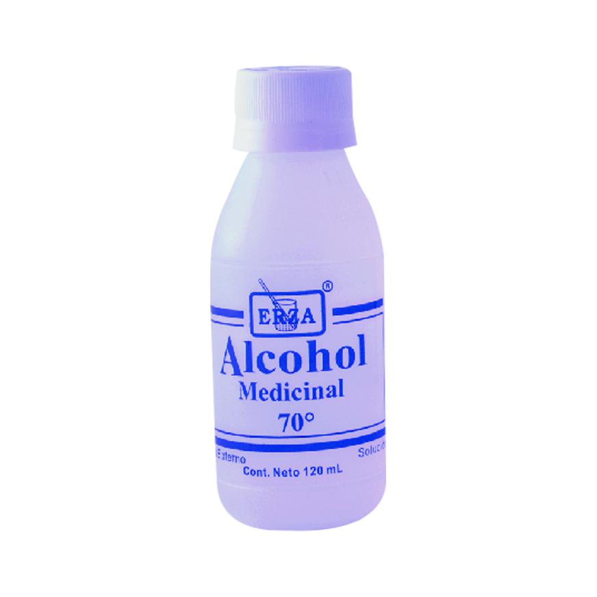 ALCOHOL MEDICINAL 70° X 120 ML – Ferropolis PERU