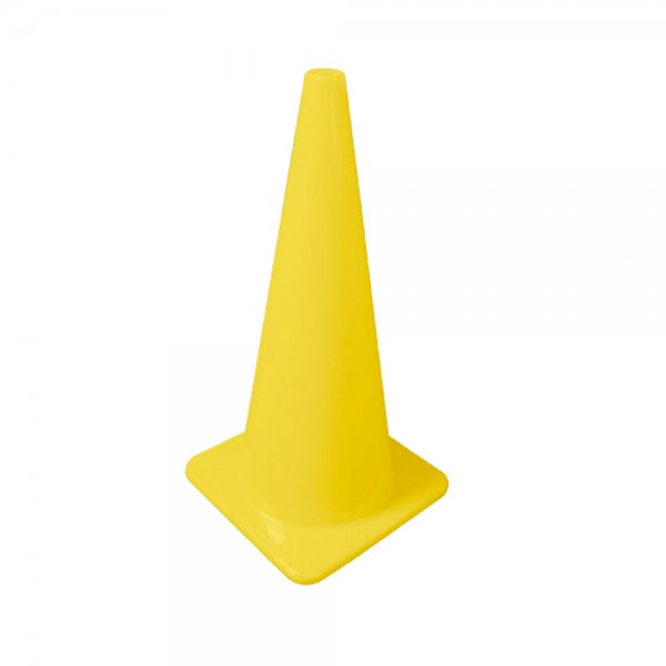 CONO SEGURIDAD 28" PVC AMARILLO – Ferropolis PERU