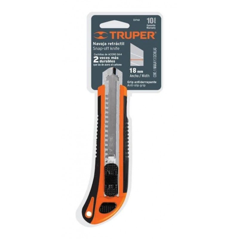 CUTTER REFORZADA 18MM "TRUPER" – Ferropolis PERU