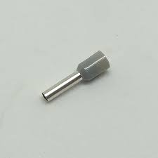 TERMINAL 4mm TUBULAR GRIS (100PCS) – Ferropolis PERU