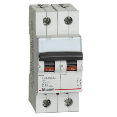 LLAVE TERMICA MONOFASICA 63A "BTICINO" – Ferropolis PERU