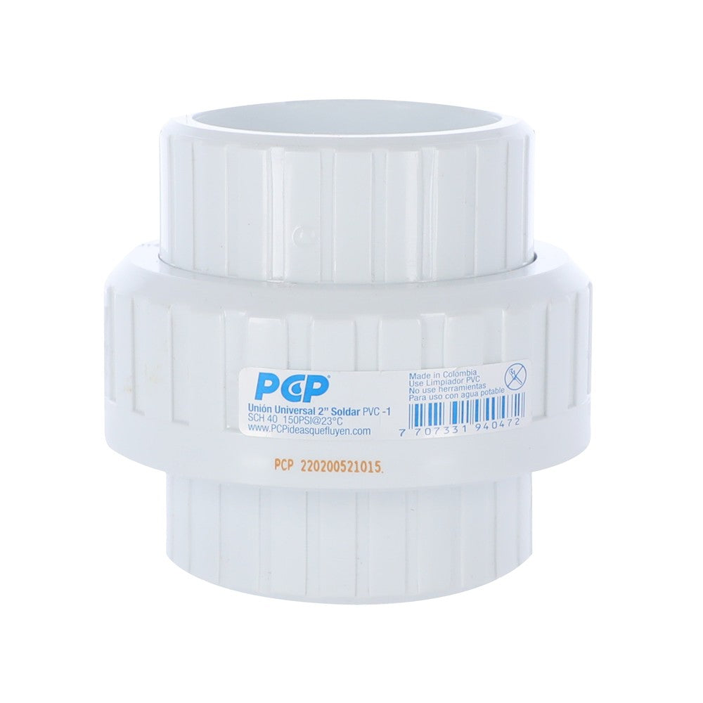UNION UNIVERSAL PVC S/R 3/4 "PCP" – Ferropolis PERU