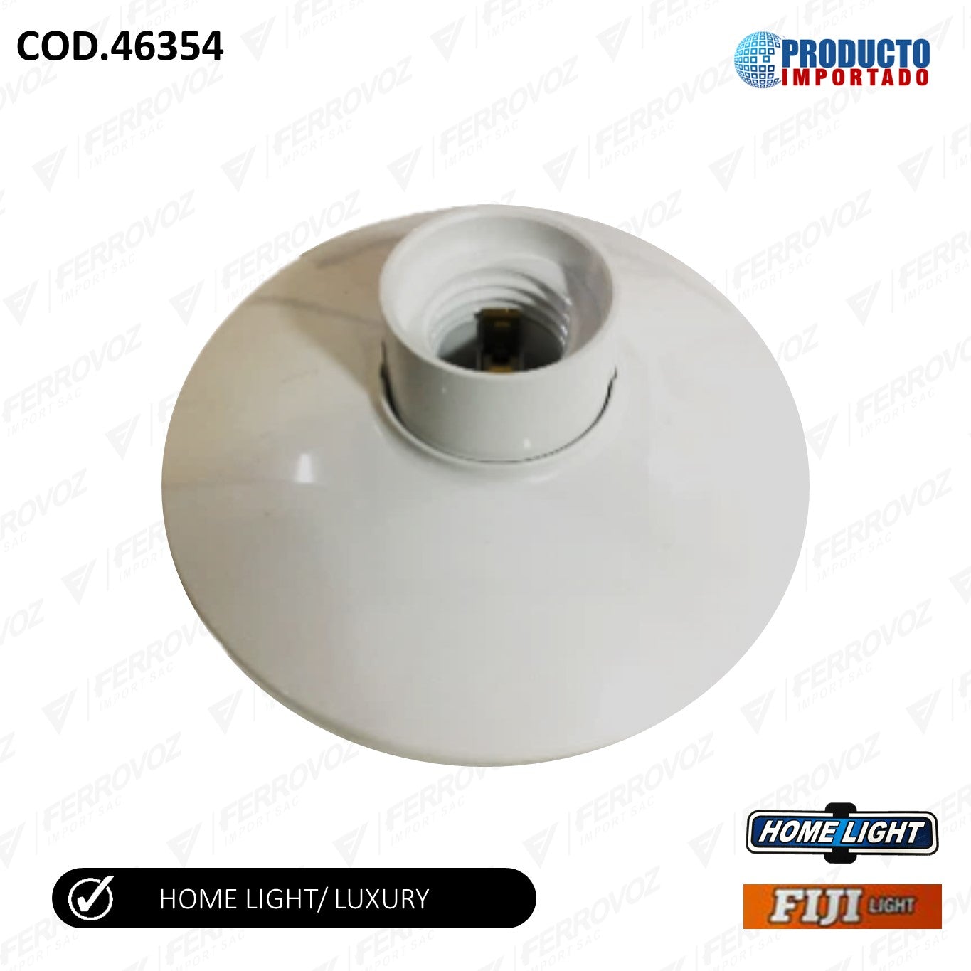 WALL SOCKET PLATO LUXURY "HOME LIGTH" – Ferropolis PERU