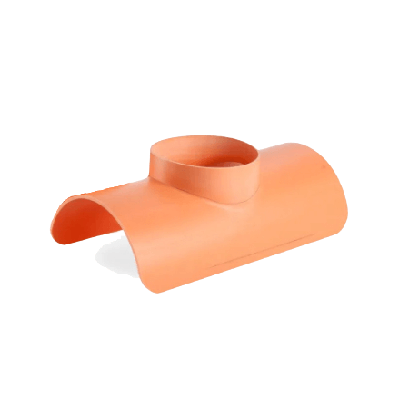 TEE CACHIMBA DESAGUE PVC 4" X 6" – Ferropolis PERU