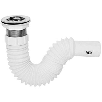 TRAMPA CORRUGADA TIPO "P" LAVADERO 1 1/2" "YARDEN" – Ferropolis PERU