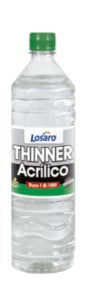 THINER ACRILICO 1 LITRO "LOSARO" – Ferropolis PERU