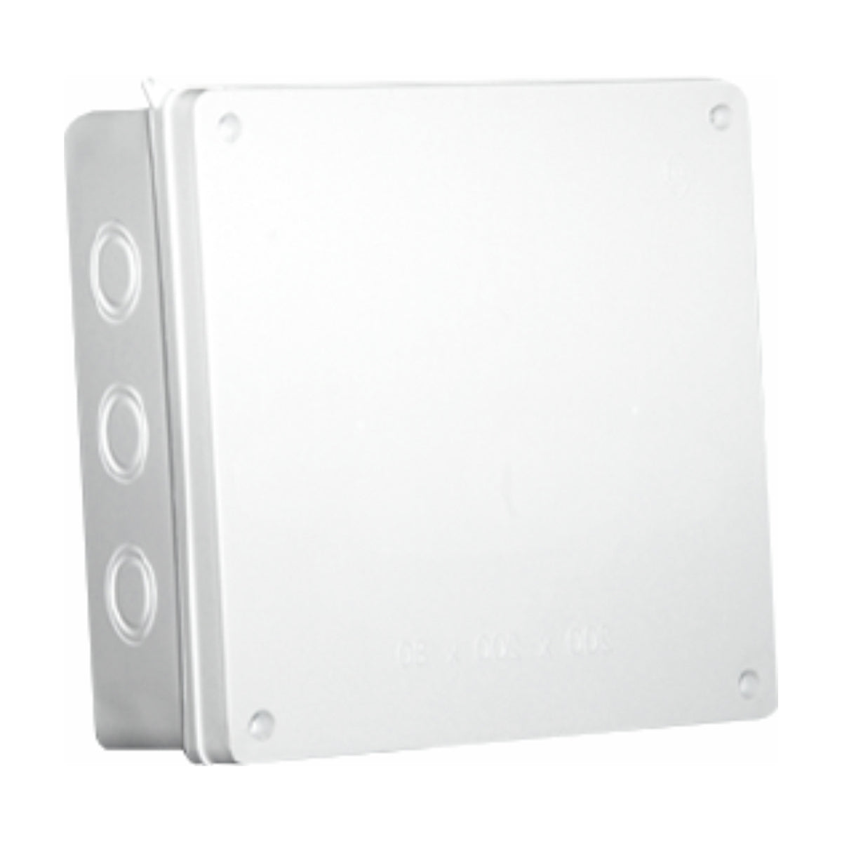 CAJA PASE PVC 20 CM. X 20 CM. X 8 CM. – Ferropolis PERU