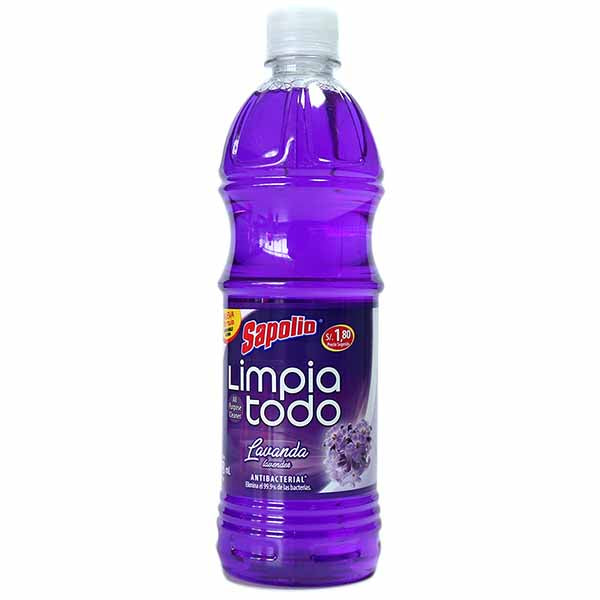 LIMPIA TODO LAVANDA 90ML "SAPOLIO" – Ferropolis PERU