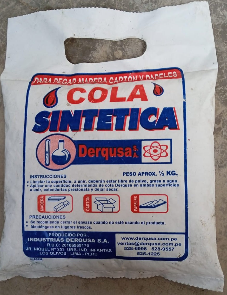 COLA SINTÉTICA CLASICA 1/2KG "LOSARO" – Ferropolis PERU