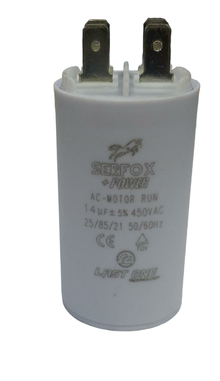 CAPACITOR MAQUINARIA 14UF HY1 450 VAC – Ferropolis PERU